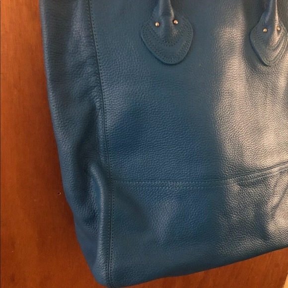 L.L. Bean | Bags | Ll Bean Leather Tote | Poshmark